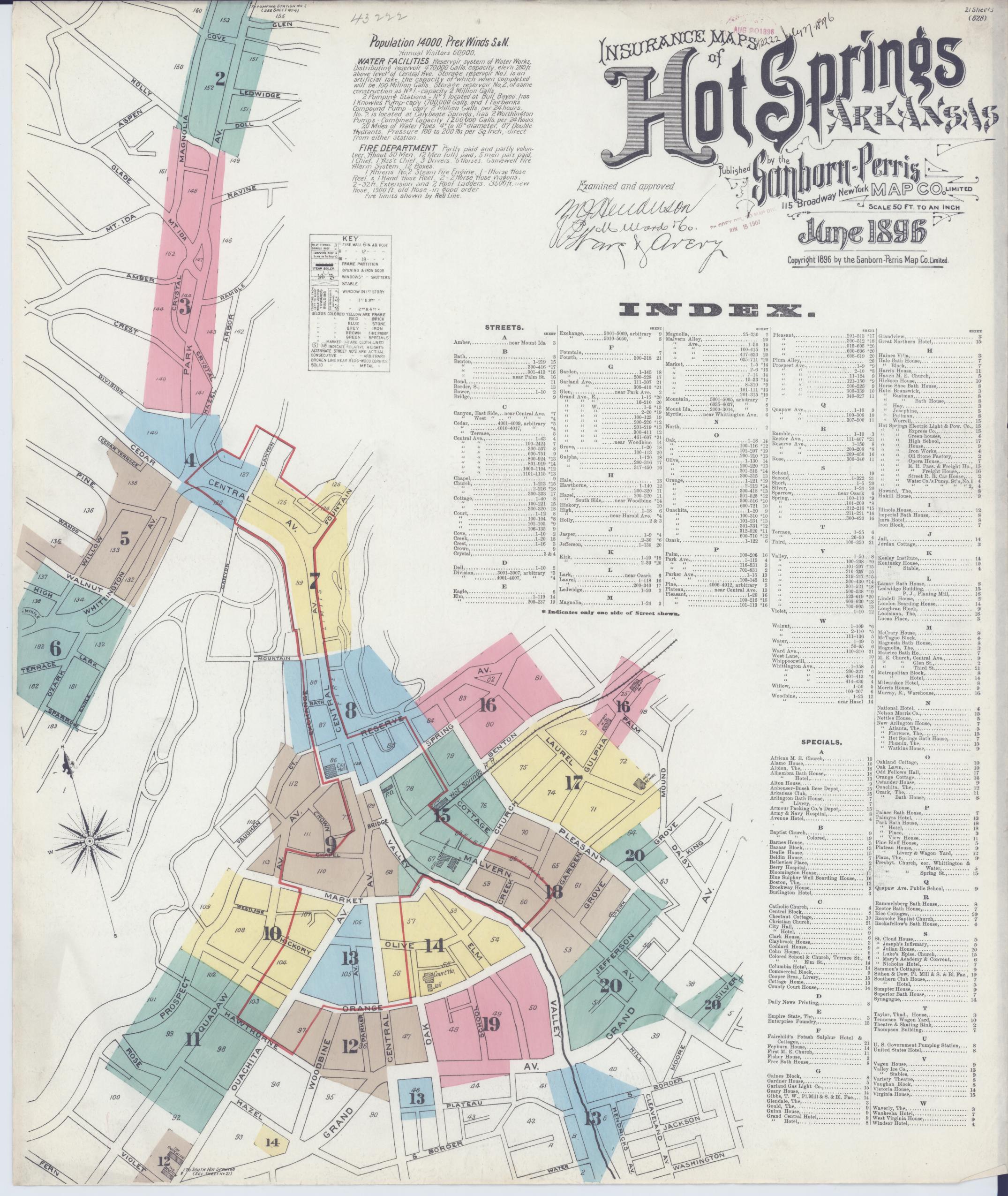 Hot Springs3-Arkansas – Sanborn Fire Maps