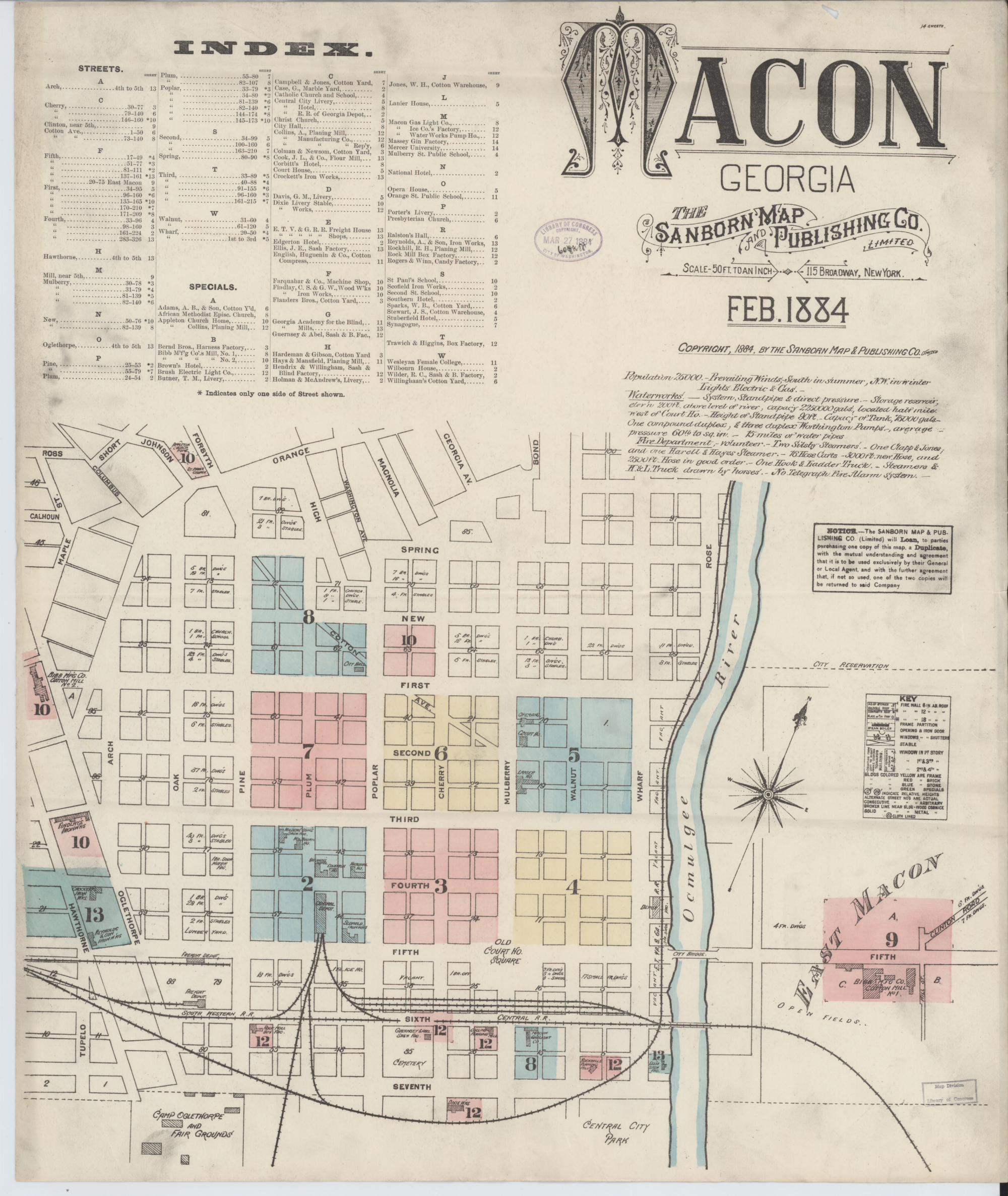 Macon-Georgia – Sanborn Fire Maps