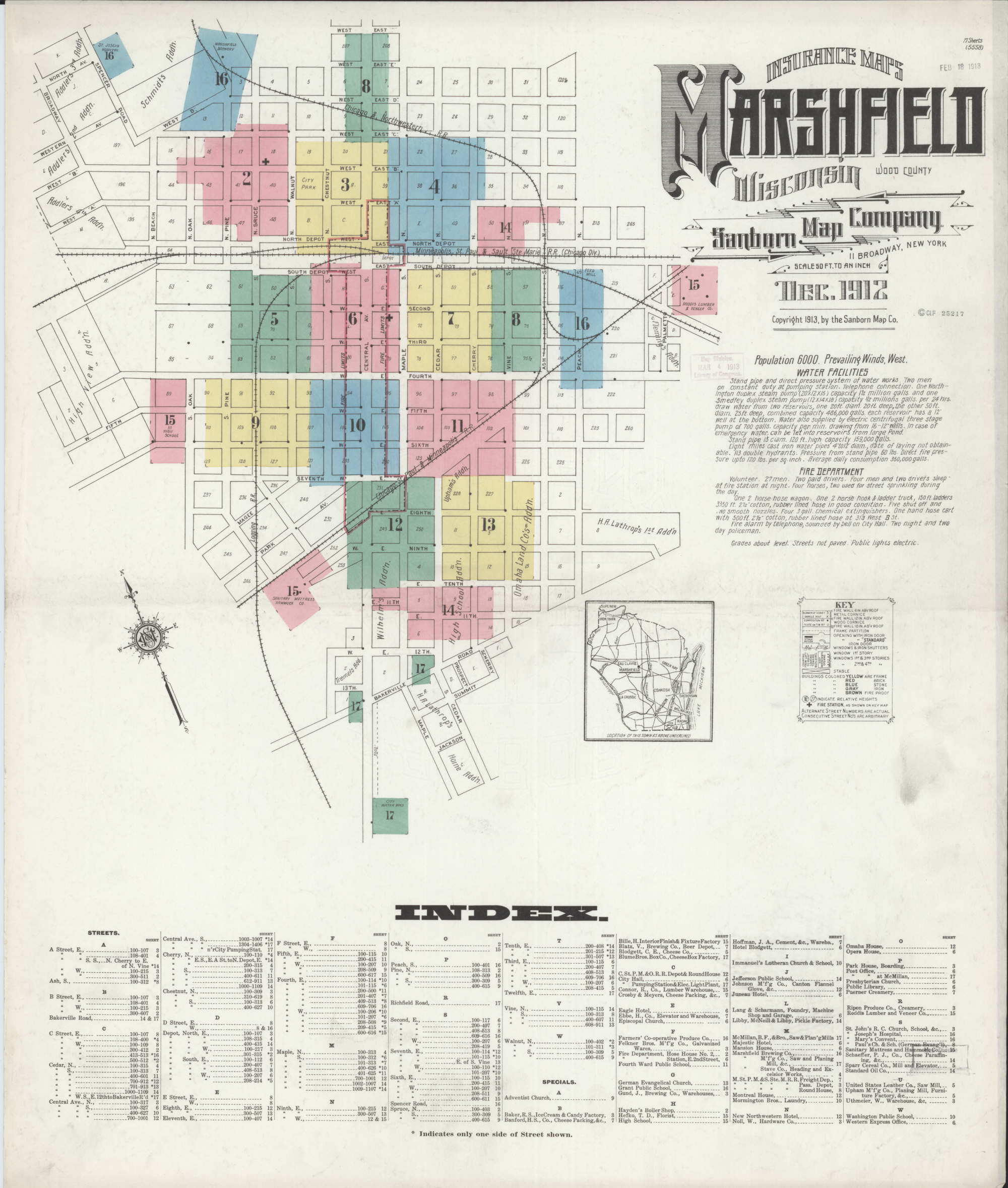 Marshfield-Wisconsin – Sanborn Fire Maps