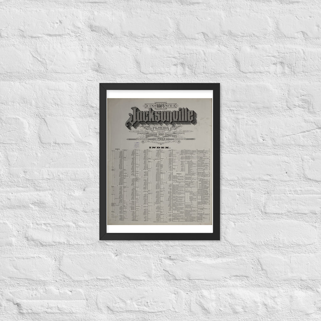 Jacksonville, Florida (1903) – Sanborn Fire Maps